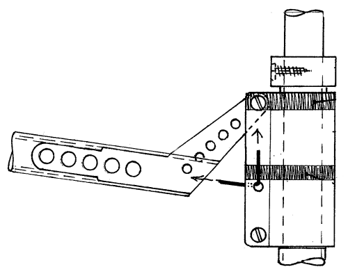 Ball raced gooseneck/kicking strap unit for use with 14 mm Ø round mast ...