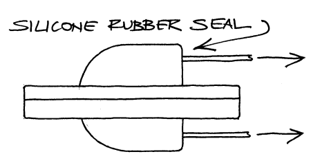 Recess moulding - for through deck block