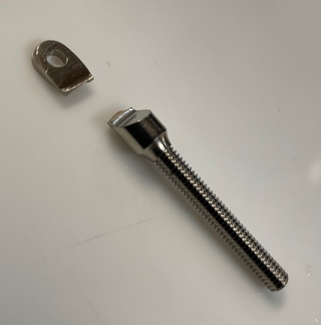 Gooseneck/compression strut unit for use with any round mast