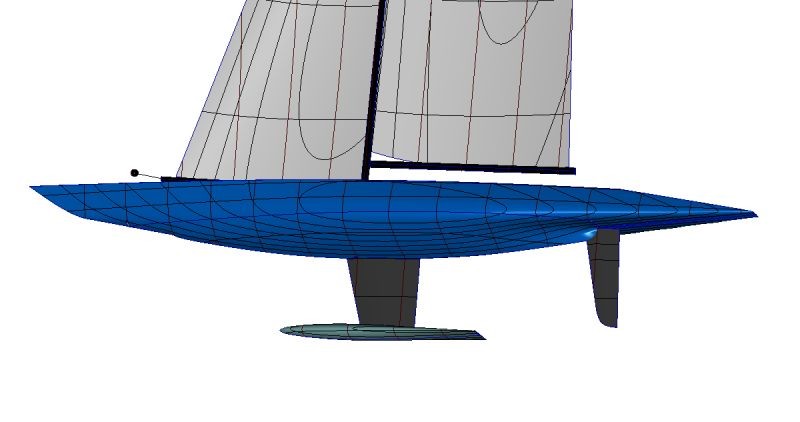 GUNBOAT - lines plan - Int. A Class - Plans - Products by Category