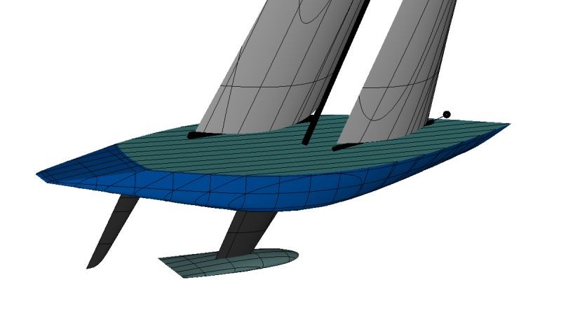 GUNBOAT - lines plan - Int. A Class - Plans - Products by Category