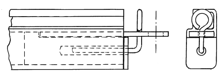 Gooseneck - custom gooseneck for IOM & similar small classes.